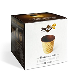 Chocup Medium 12 wafers of 60cc. - VeroCaffè